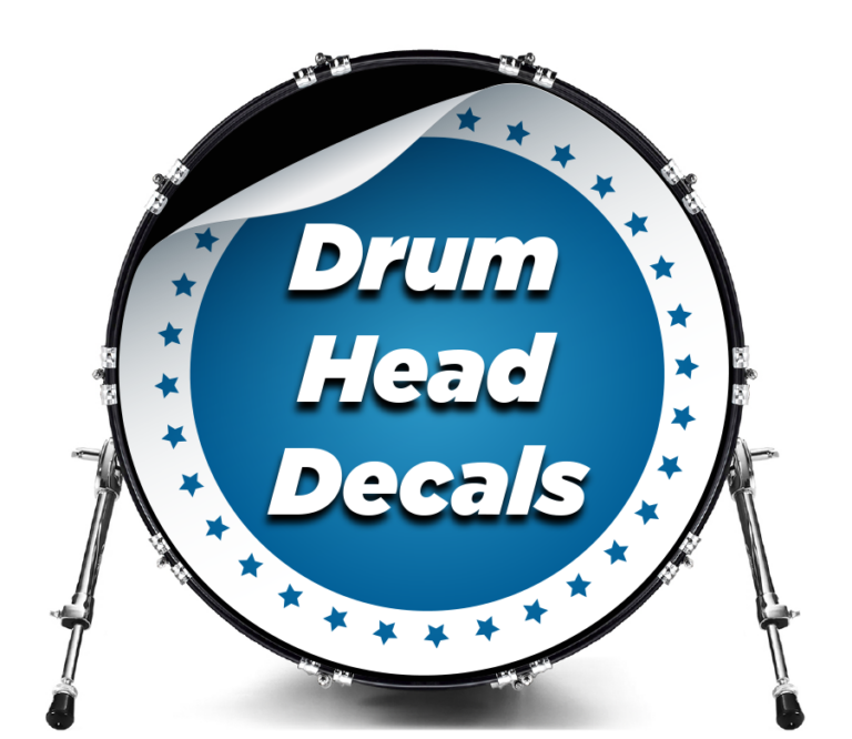 Drum Head Decals - Custom Drum Heads